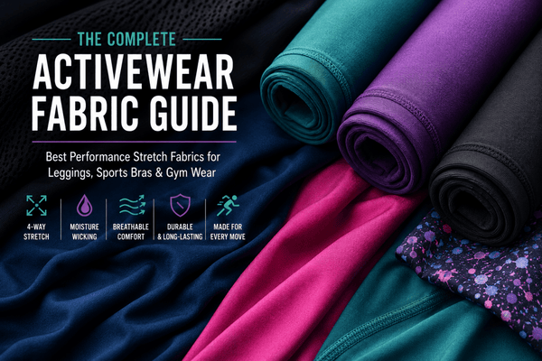Best Activewear Fabric Guide | Stretch Fabrics for Leggings & Gym Wear ...