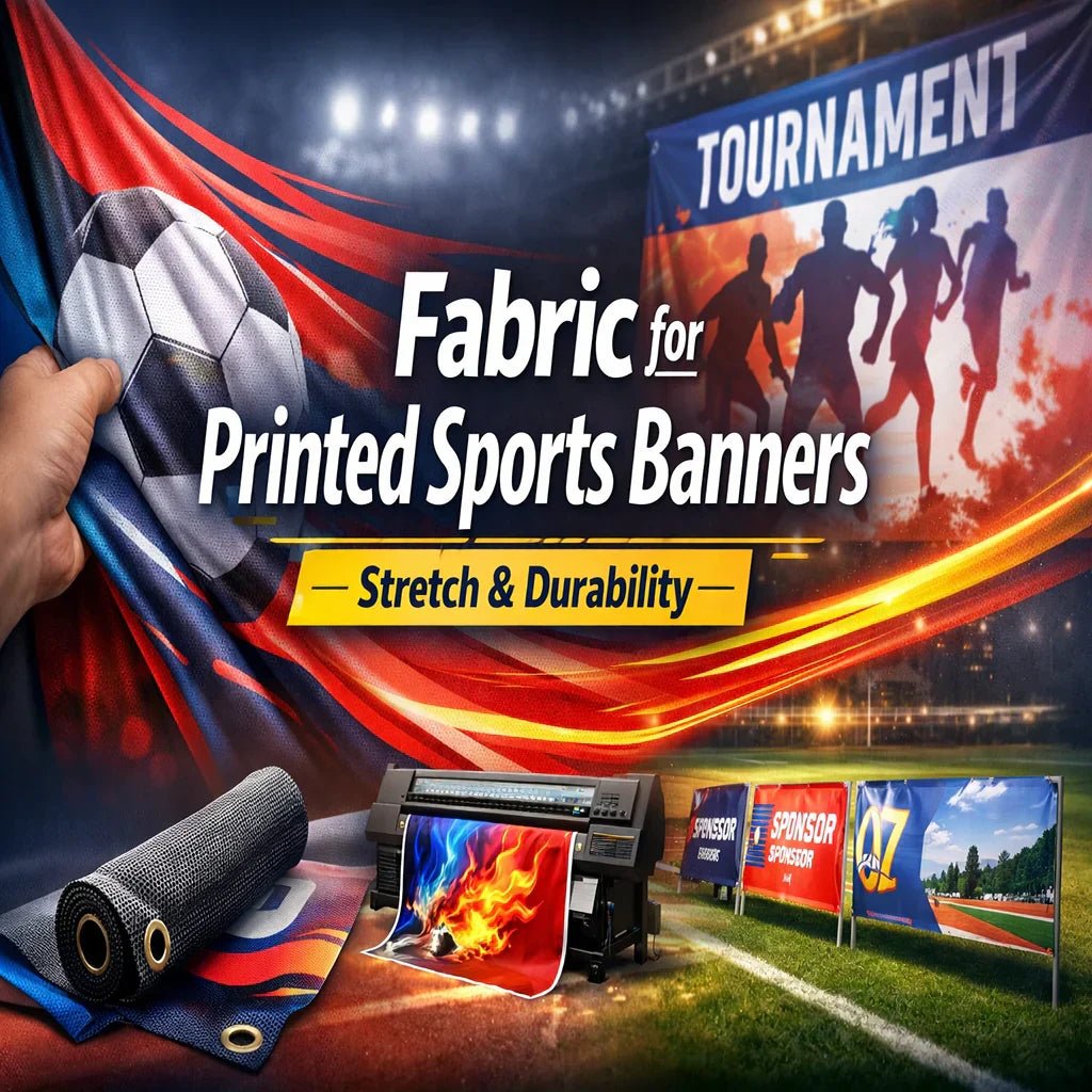 Best Fabric for Printed Sports Banners: Stretch & Durability ...