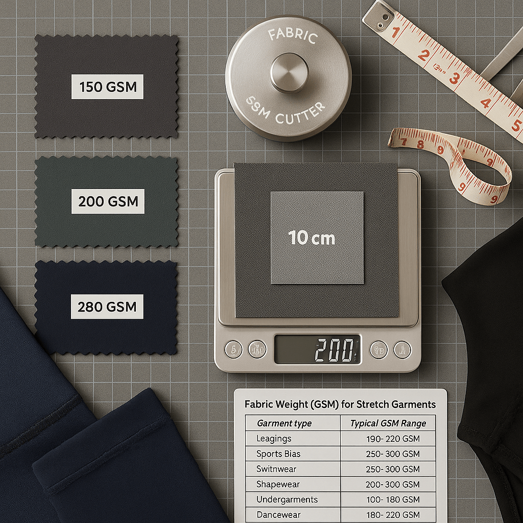 How to Choose Fabric Weight (GSM) for Stretch Garments (Guide ...